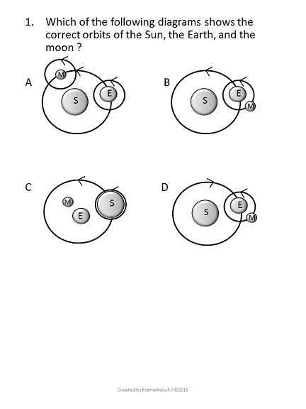 Week Twenty-One Science Lessons: Earth and Space Unit Test – Teacher's ...