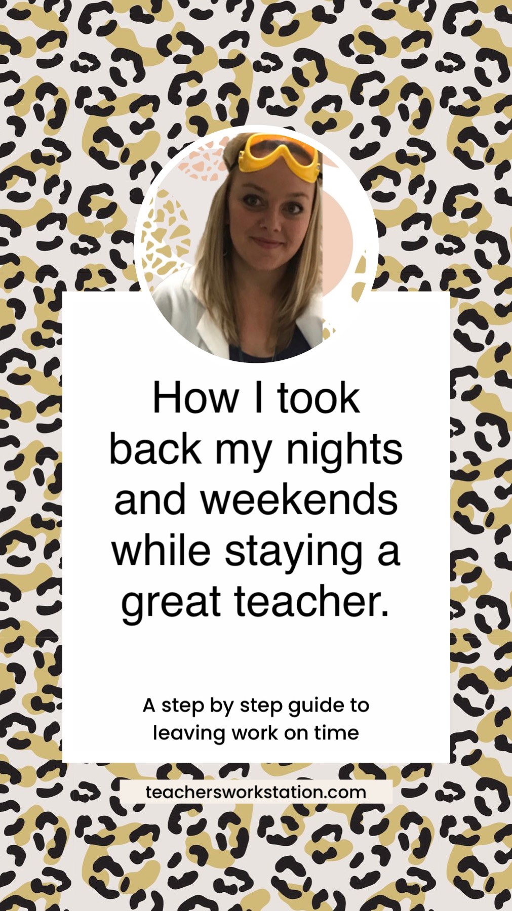 Classroom Set up and Procedures – Teacher's Workstation